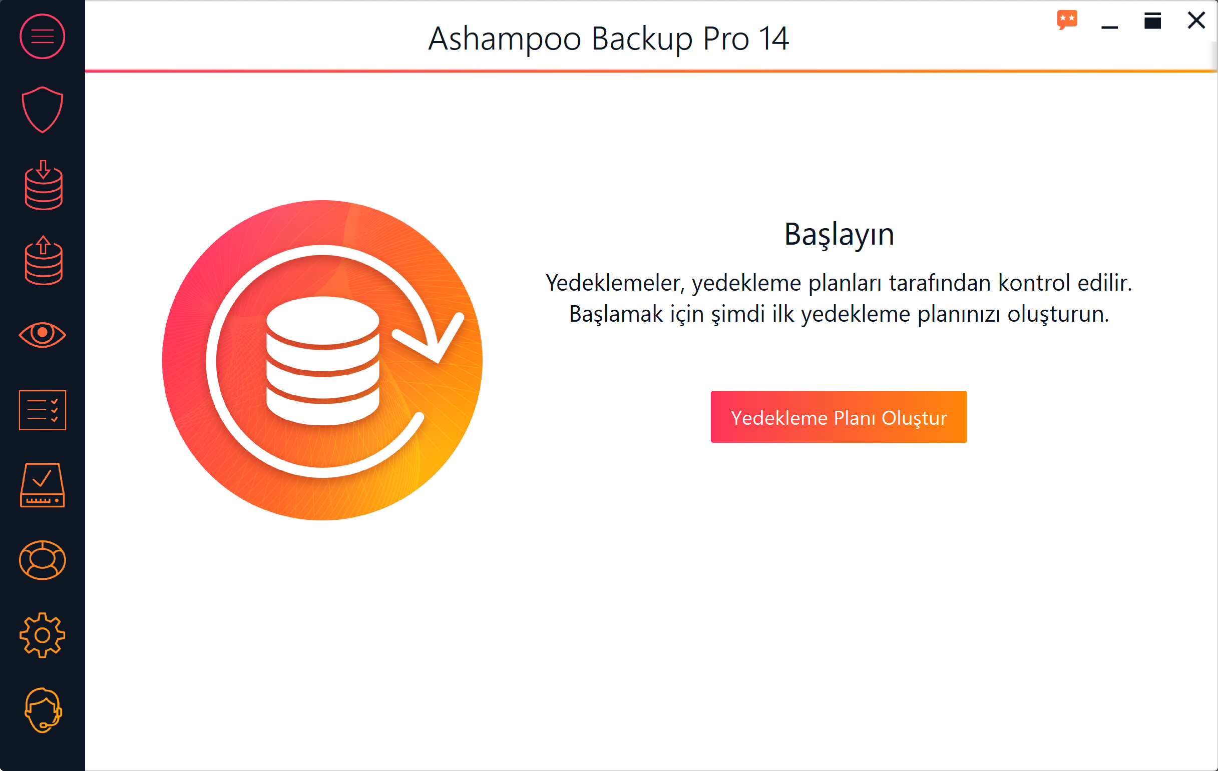 Ashampoo Backup Pro Ekran Görüntüsü - Gezginler