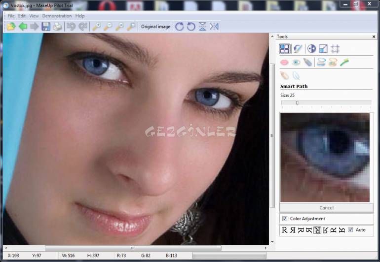 MakeUp Pilot Ekran Görüntüsü - Gezginler