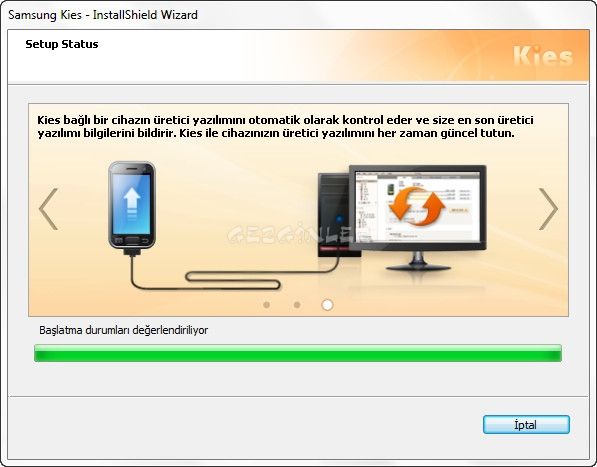 Samsung Kies Ekran Görüntüsü - Gezginler