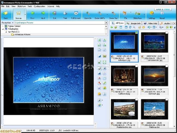 Ashampoo Photo Commander Free Ekran Görüntüsü - Gezginler
