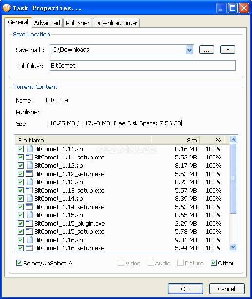 BitComet Ekran Görüntüsü - Gezginler
