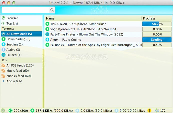 Bitlord Ekran Görüntüsü - Gezginler
