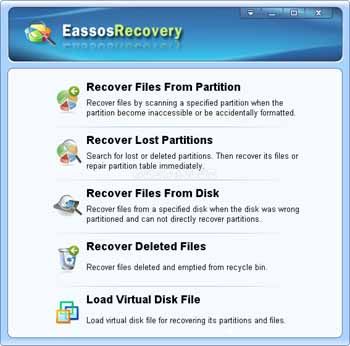 Eassos Recovery Free Ekran Görüntüsü - Gezginler