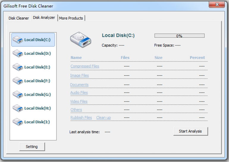 Free Disk Cleaner Ekran Görüntüsü - Gezginler
