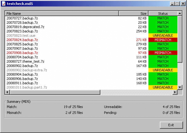 HashCheck Shell Extension Ekran Görüntüsü - Gezginler