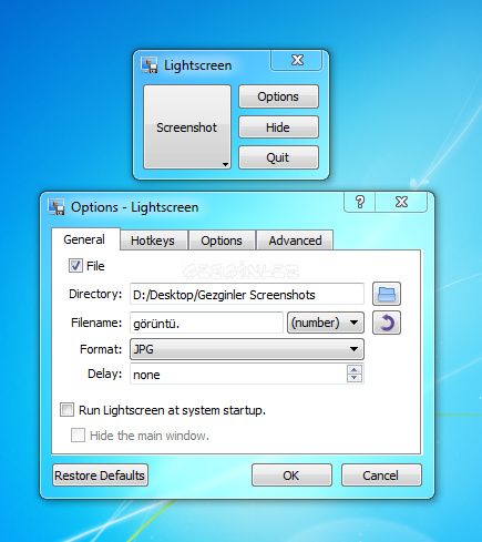 Lightscreen Ekran Görüntüsü - Gezginler