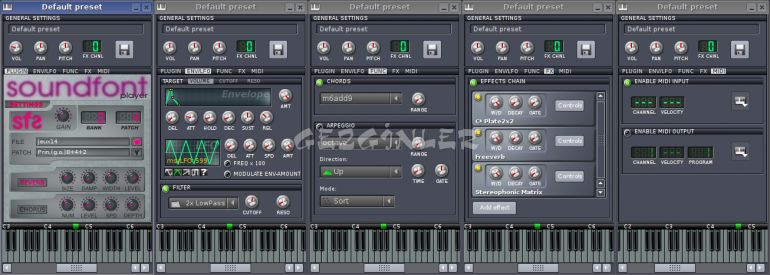 LMMS (Linux MultiMedia Studio) Ekran Görüntüsü - Gezginler