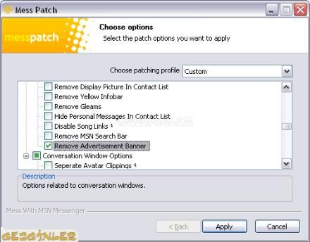 Mess Patch Ekran Görüntüsü - Gezginler