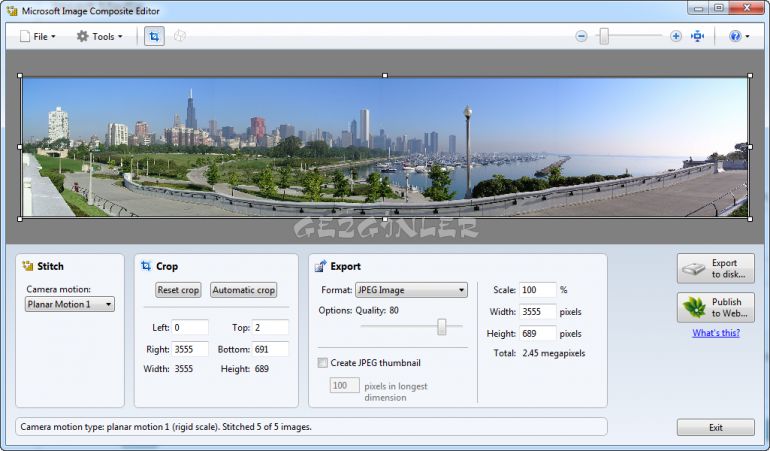 Image Composite Editor