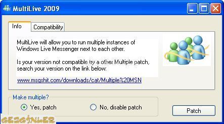 Multi Msn Messenger Patch - Download Free Apps - muslimmaster