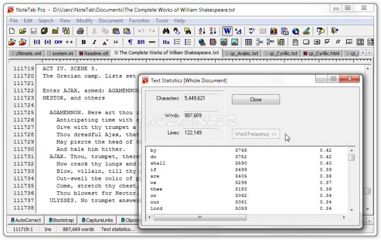 NoteTab Light Ekran Görüntüsü - Gezginler