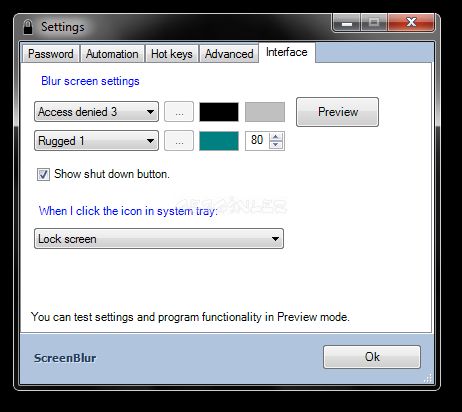 ScreenBlur Ekran Görüntüsü - Gezginler