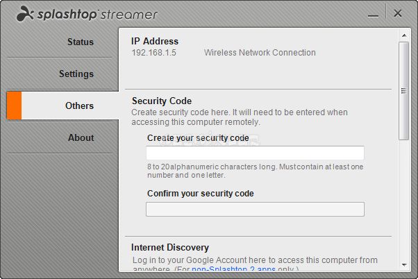 Splashtop Streamer Ekran Görüntüsü - Gezginler