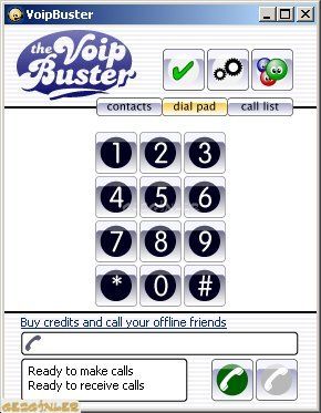 VoipBuster Ekran Görüntüsü - Gezginler