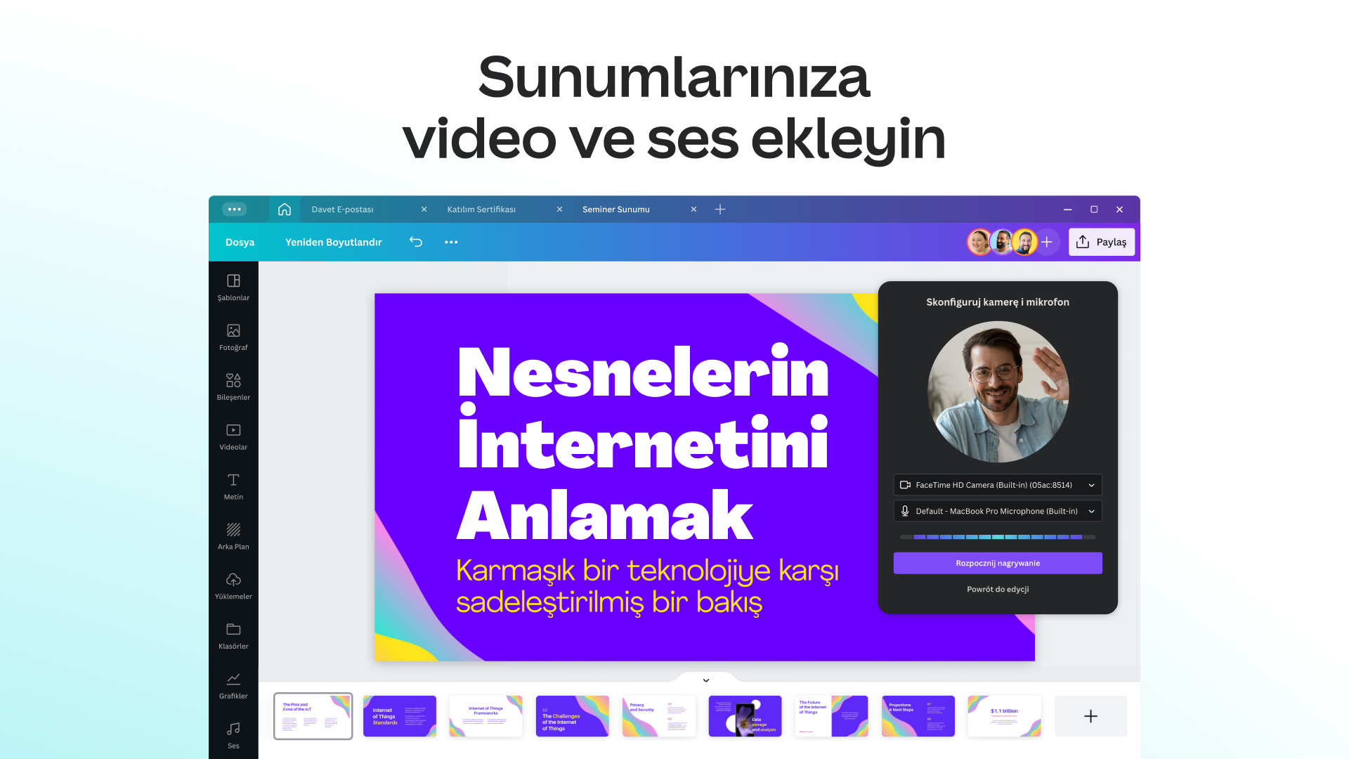 Canva Ekran Görüntüsü - Gezginler