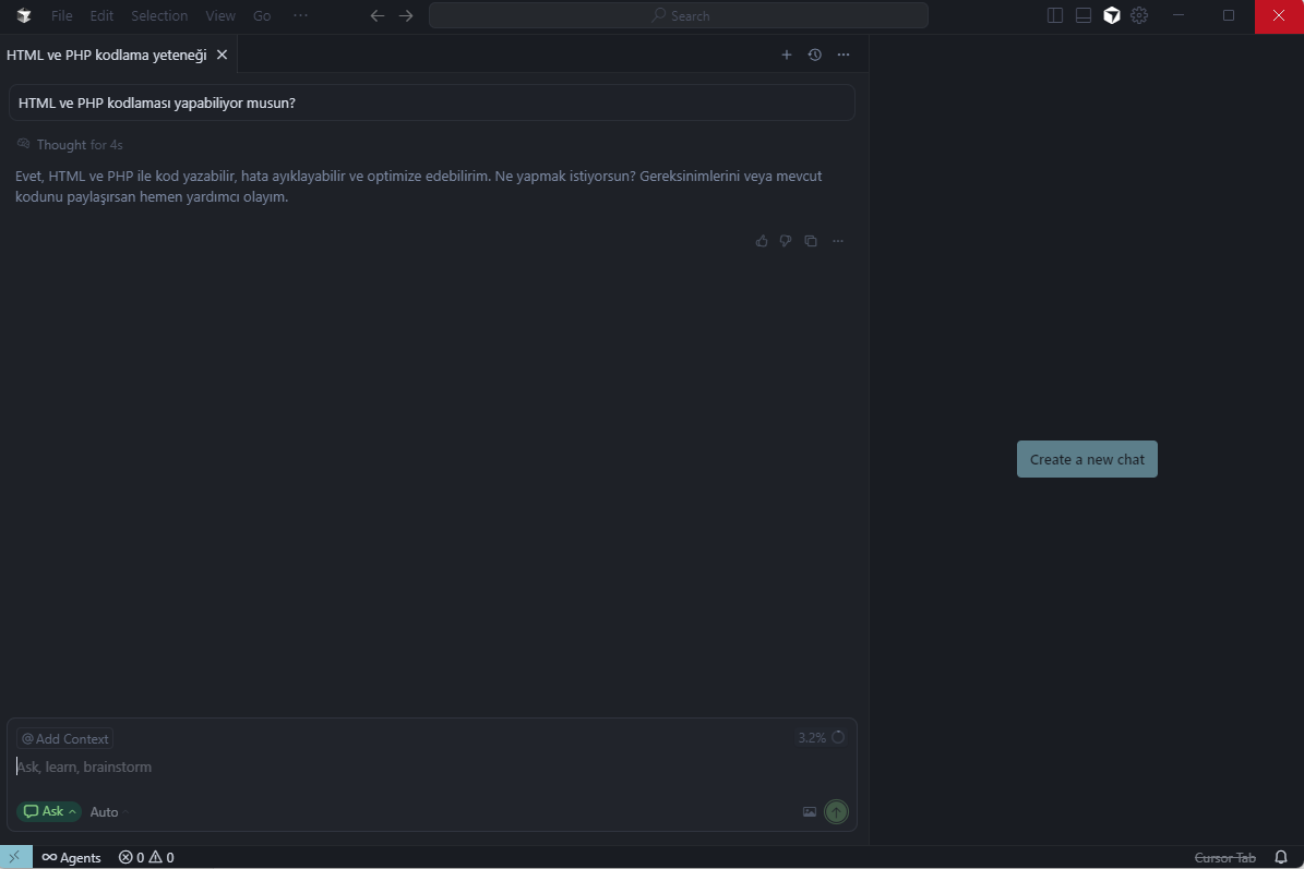Cursor Ekran Görüntüsü - Gezginler