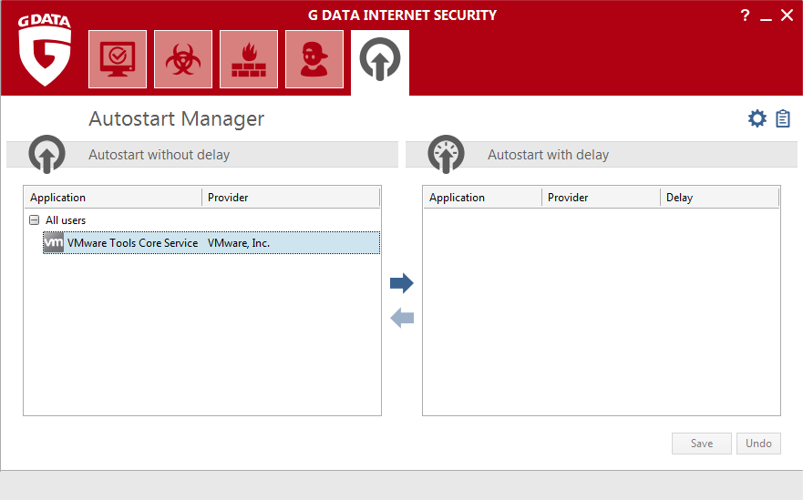 G DATA Internet Security Ekran Görüntüsü - Gezginler
