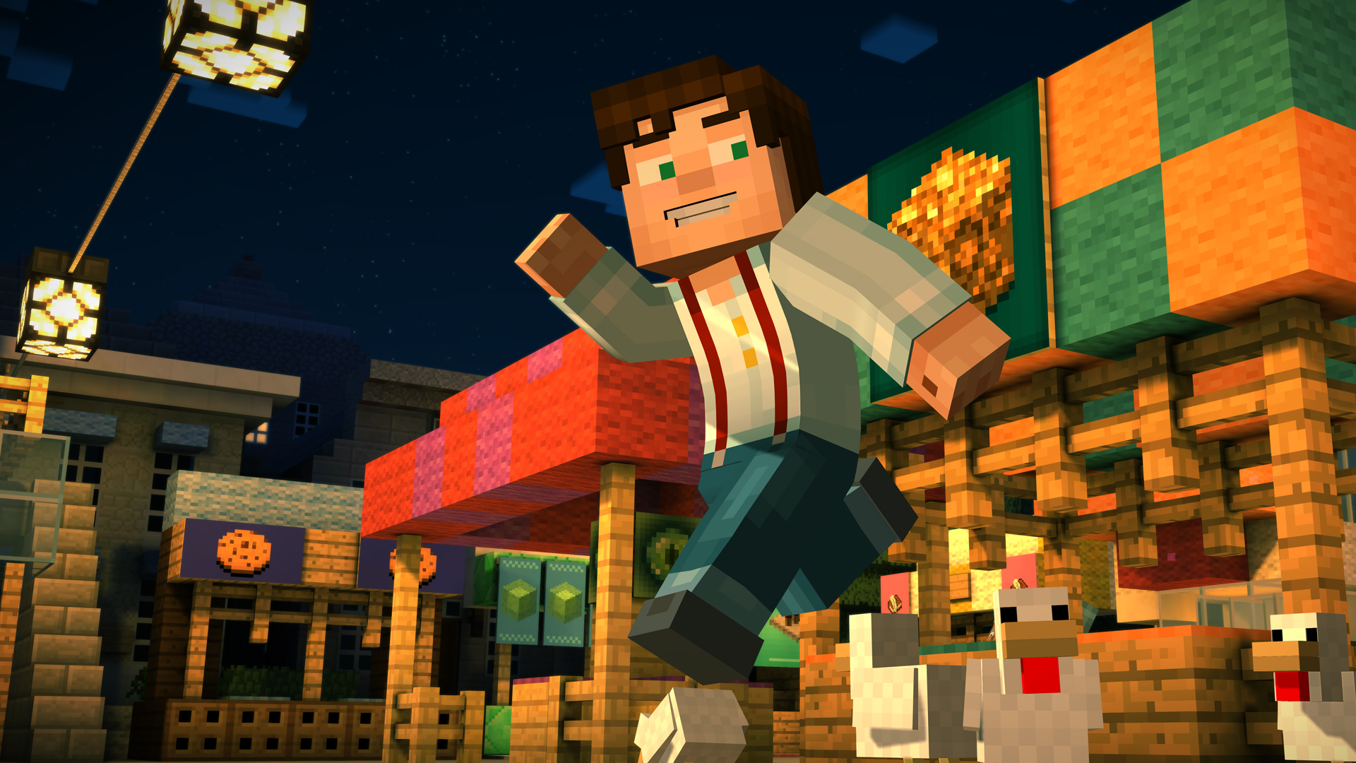 Minecraft Story Mode Episode 1 Ekran Görüntüsü Gezginler