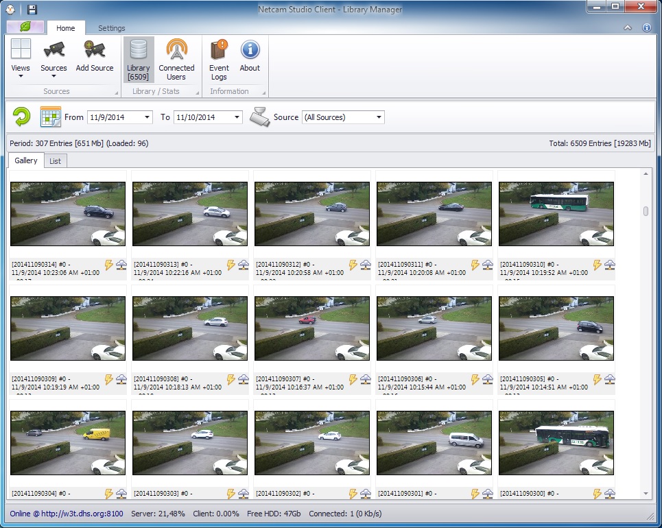 Netcam Studio Ekran Görüntüsü - Gezginler