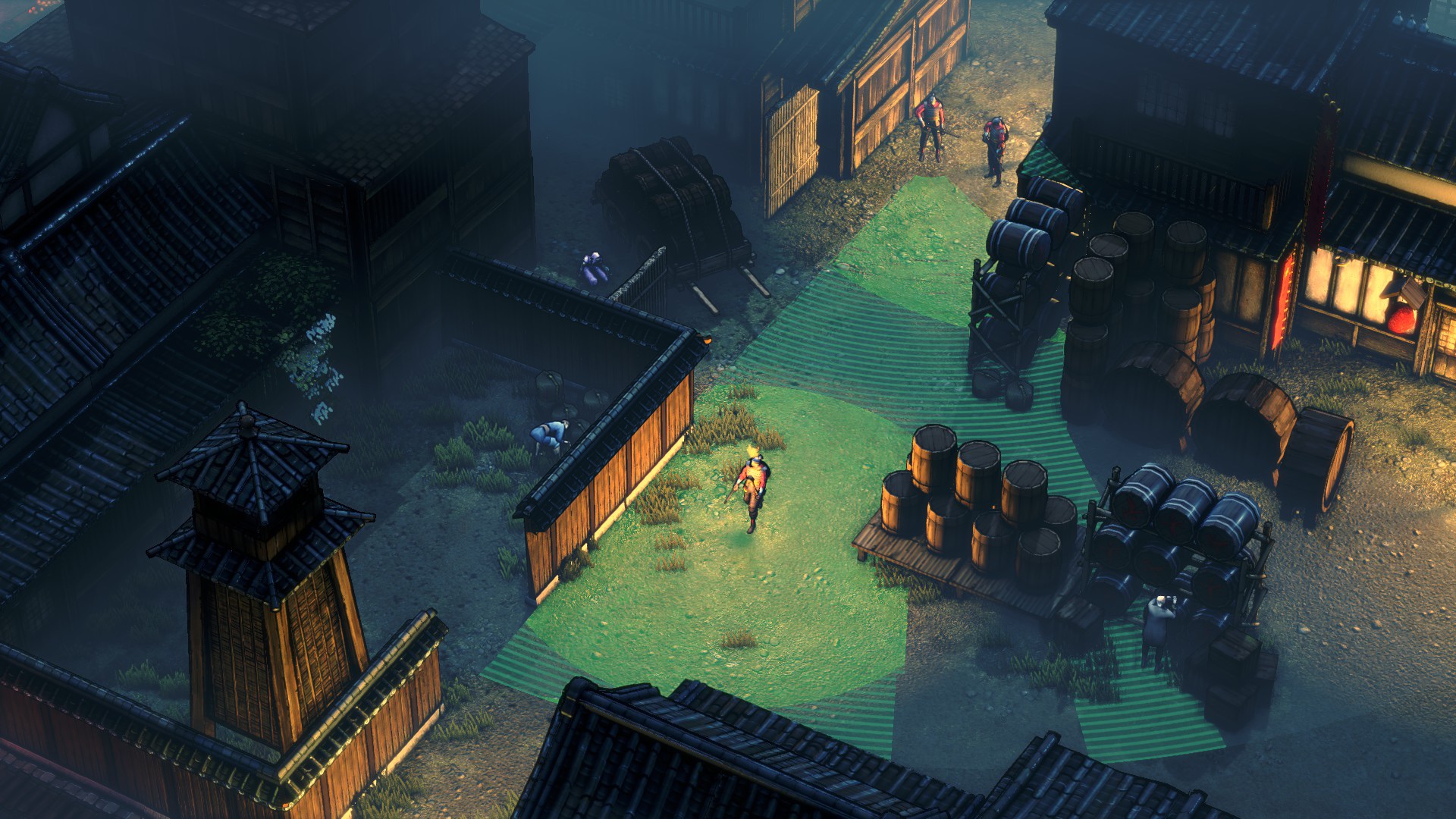 Shadow Tactics: Blades of the Shogun Ekran Görüntüsü - Gezginler