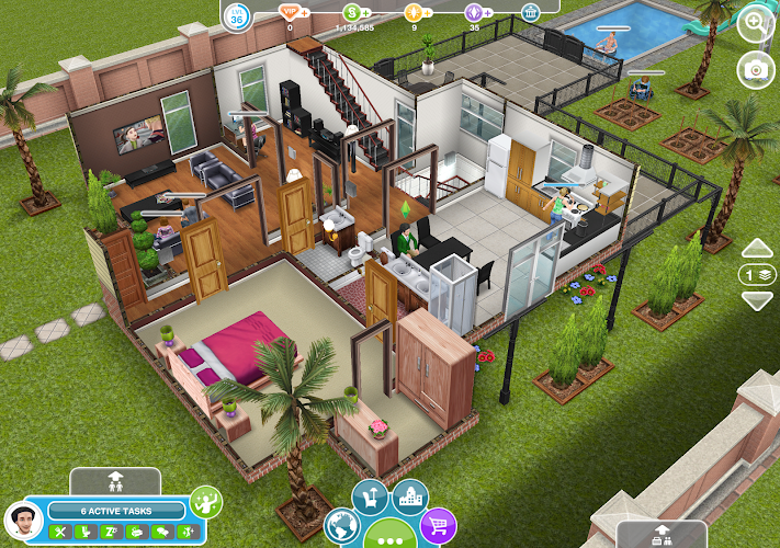 The Sims FreePlay PC (BlueStacks) Ekran Görüntüsü - Gezginler