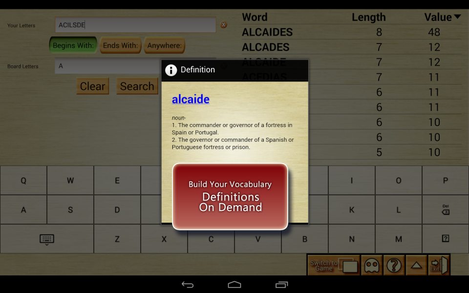 Word Breaker Full İndir (Android) - Gezginler Mobil