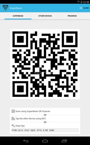 SuperBeam İndir (Android) - WiFi ile Doğrudan Dosya Paylaşma ...