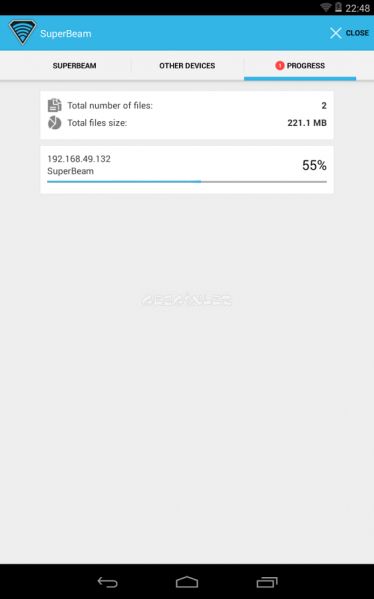 SuperBeam İndir (Android) - WiFi ile Doğrudan Dosya Paylaşma ...