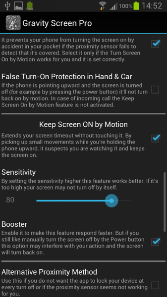 Gravity Screen - On/Off İndir (Android) - Gezginler Mobil
