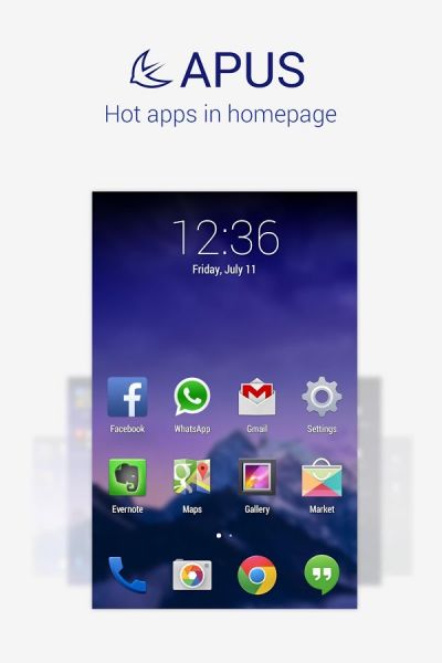 APUS Launcher İndir (Android) - Gezginler Mobil