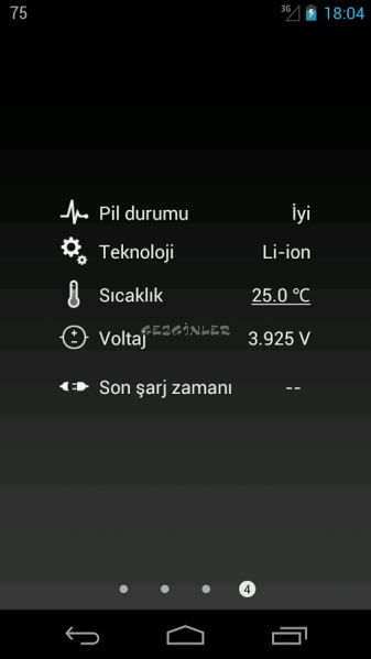 Battery HD İndir (Android) - Gezginler Mobil
