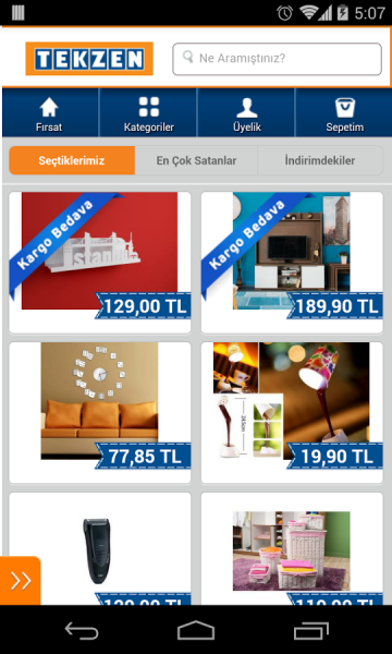 Tekzen İndir (Android) - Gezginler Mobil