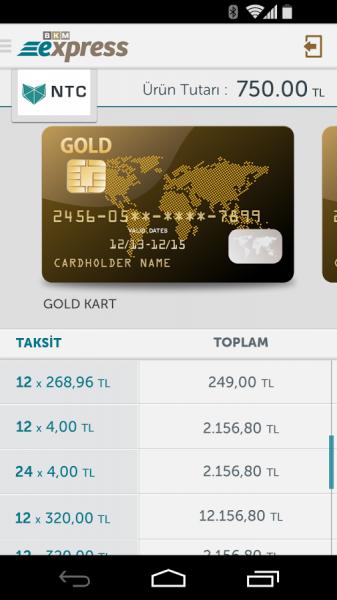 BKM Express İndir (Android) - Gezginler Mobil