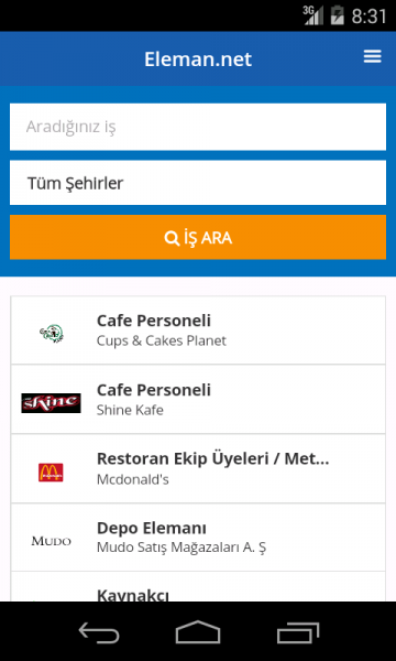 Eleman.net İş İlanları İndir (Android) - Gezginler Mobil
