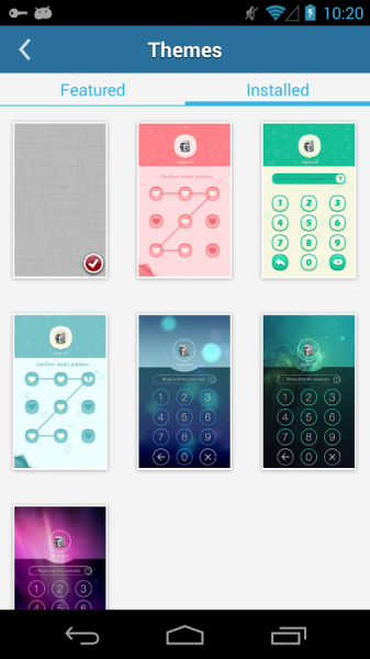 AppLock Theme Blue İndir (Android) - Gezginler Mobil