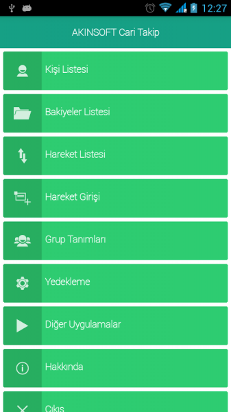 AKINSOFT CariTakip İndir (Android) - Gezginler Mobil