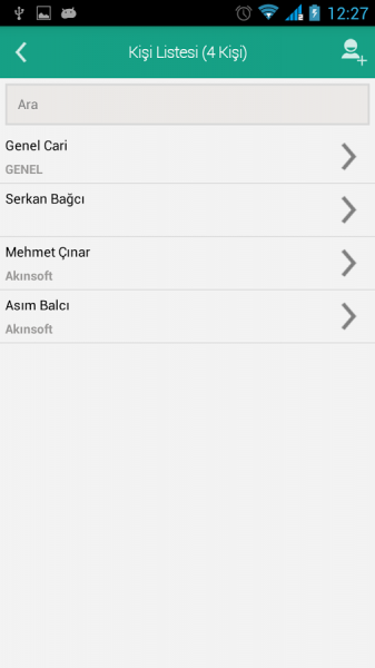 AKINSOFT CariTakip İndir (Android) - Gezginler Mobil