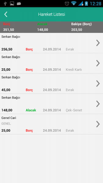 AKINSOFT CariTakip İndir (Android) - Gezginler Mobil