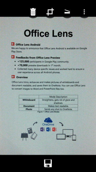 Office Lens İndir (Android) - Gezginler Mobil