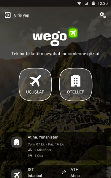 Wego Flights & Hotels İndir (Android) - Gezginler Mobil