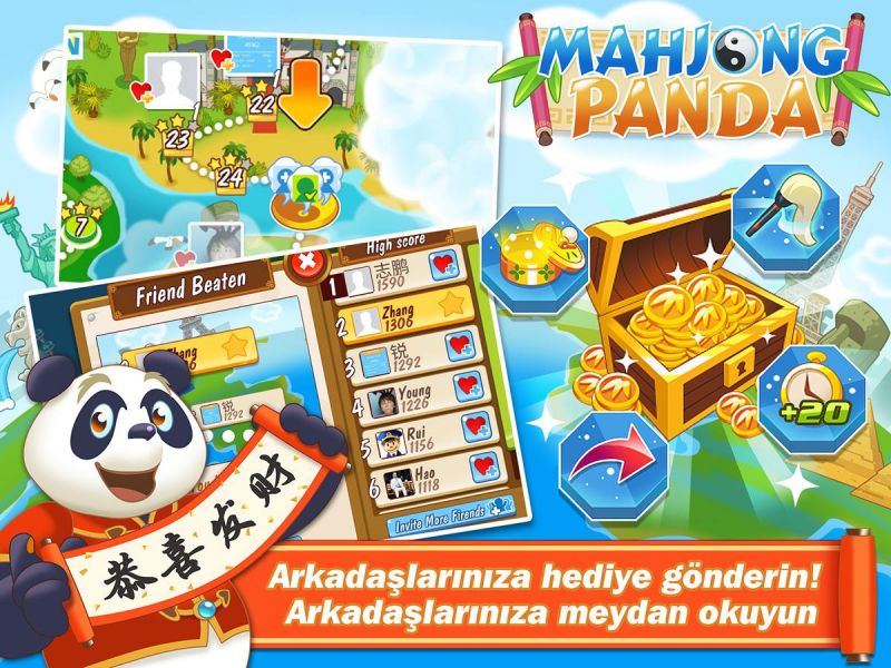 Mahjong Panda İndir (Android) - Gezginler Mobil