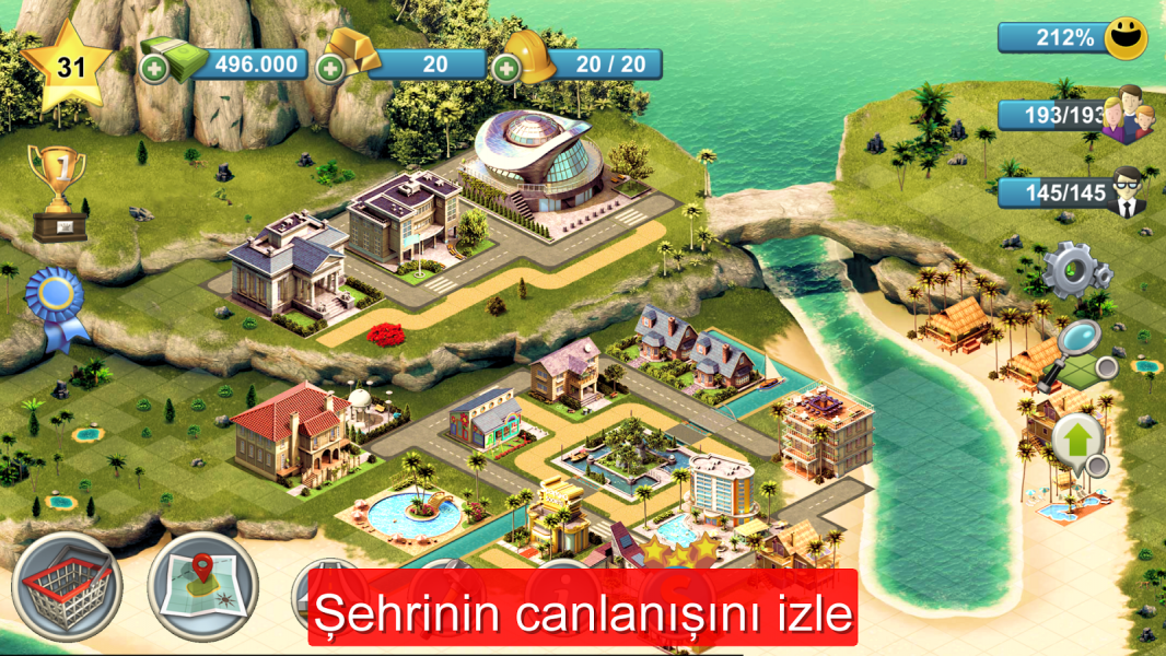 City Island: Sim Town Tycoon İndir (Android) - Android için Şehir Kurma ...