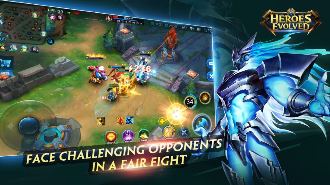 Heroes Evolved İndir (Android) - Gezginler Mobil
