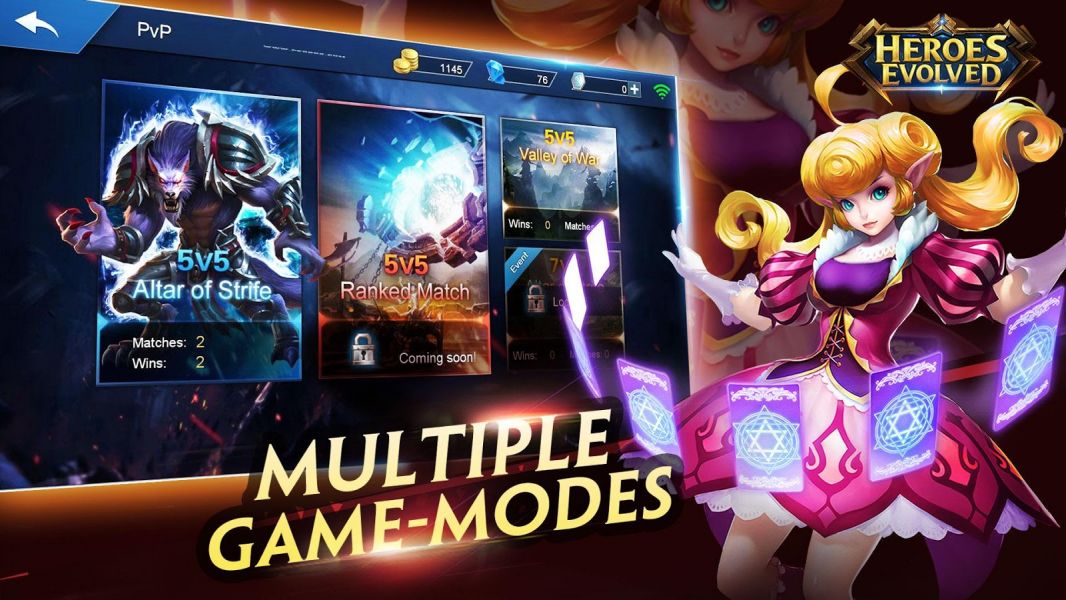 Heroes Evolved İndir (Android) - Gezginler Mobil