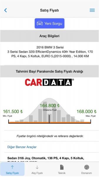 CARDATA İndir (Android) - Gezginler Mobil