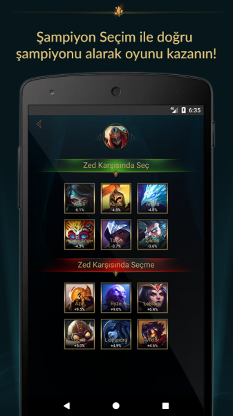 GG LoL İndir (Android) - League of Legends İçin Türkçe Yardımcı ...