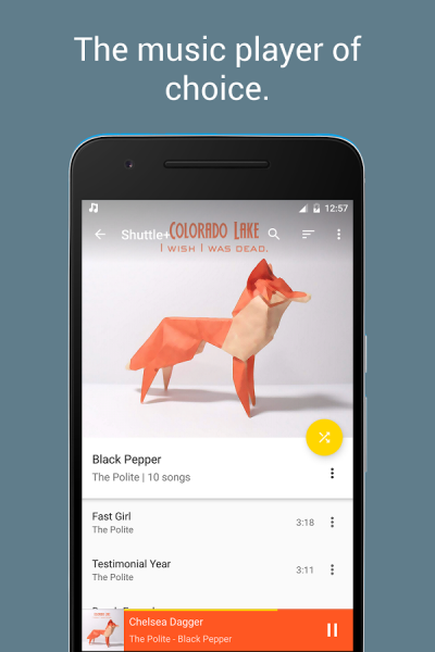 Shuttle Music Player İndir (Android) - Gezginler Mobil