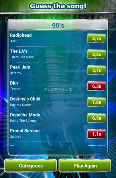Guess That Song - Music Quiz İndir (Android) - Gezginler Mobil
