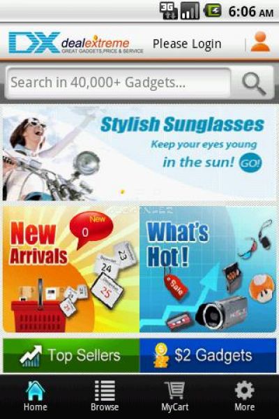 Shopping at DealExtreme İndir (Android) - Gezginler Mobil