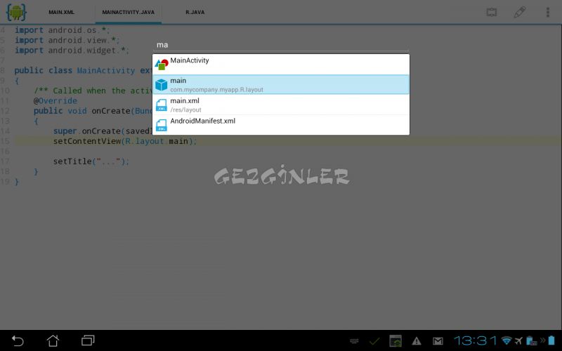 AIDE - Android Java IDE İndir (Android) - Gezginler Mobil AIDE - Android Java IDE İndir (Android) - Gezginler Mobil